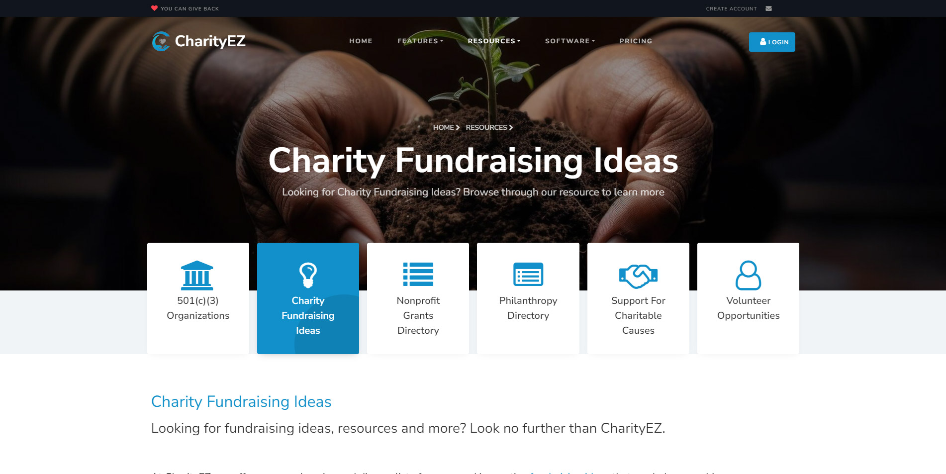 Charity Fundraising Ideas - Resources | CharityEZ
